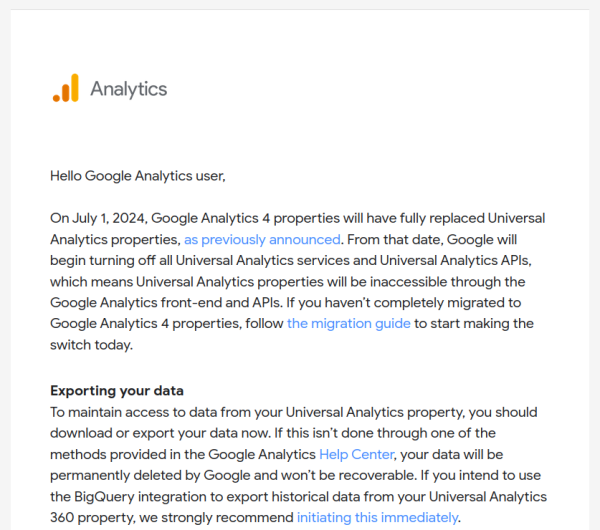 Universal Analytics Shutdown: What Happens to Your Data?